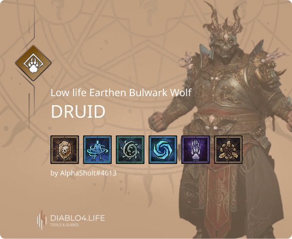 Low life Earthen Bulwark Wolf